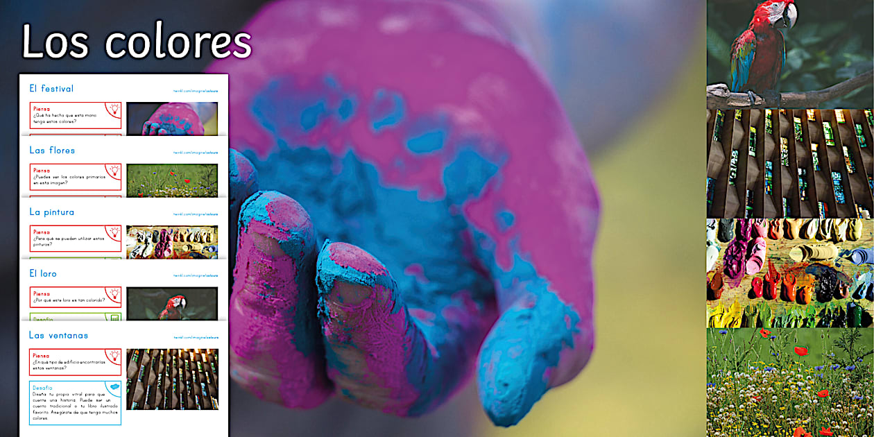 Imagine Los Colores K-Grade 2 Resource Pack (Spanish)