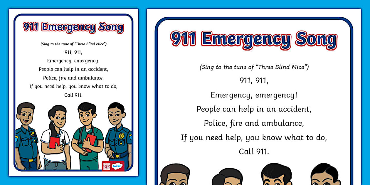 * NEW * Philippines 911 Emergency Song (l'enseignant a fait)