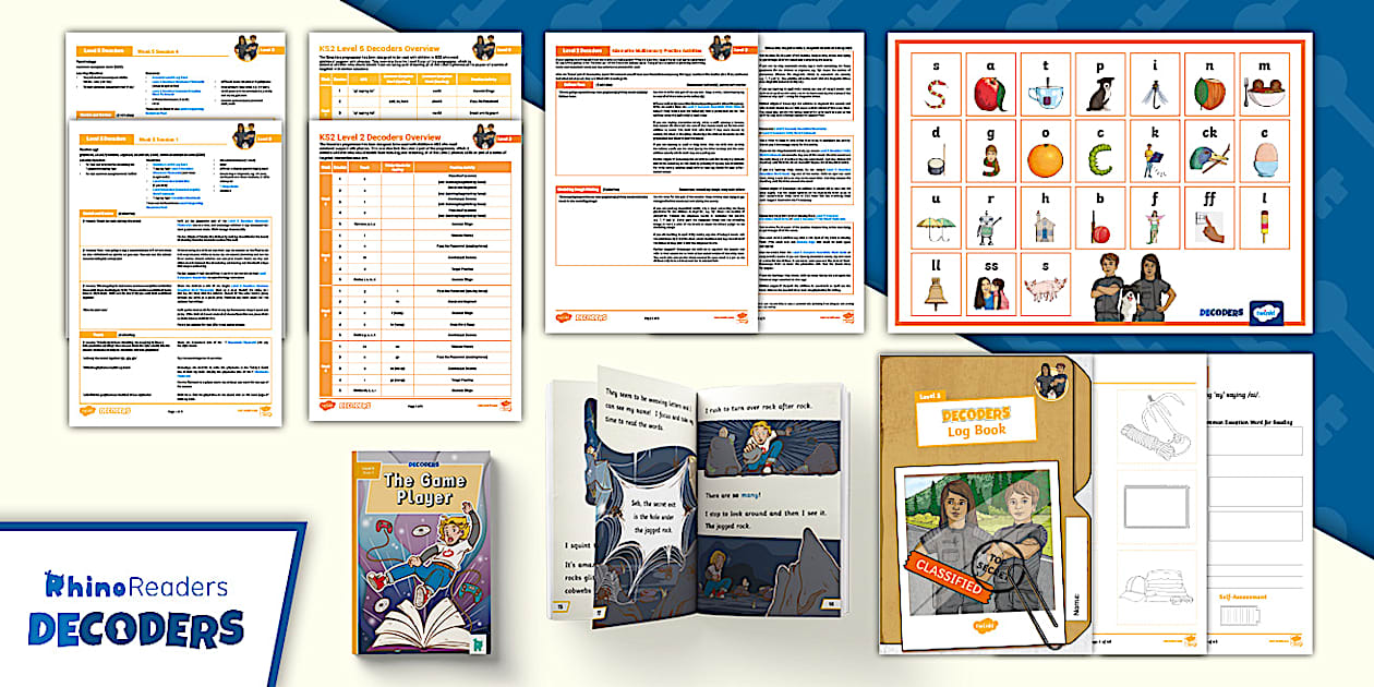 Rhino Readers Decoders: Taster Pack (teacher made) - Twinkl