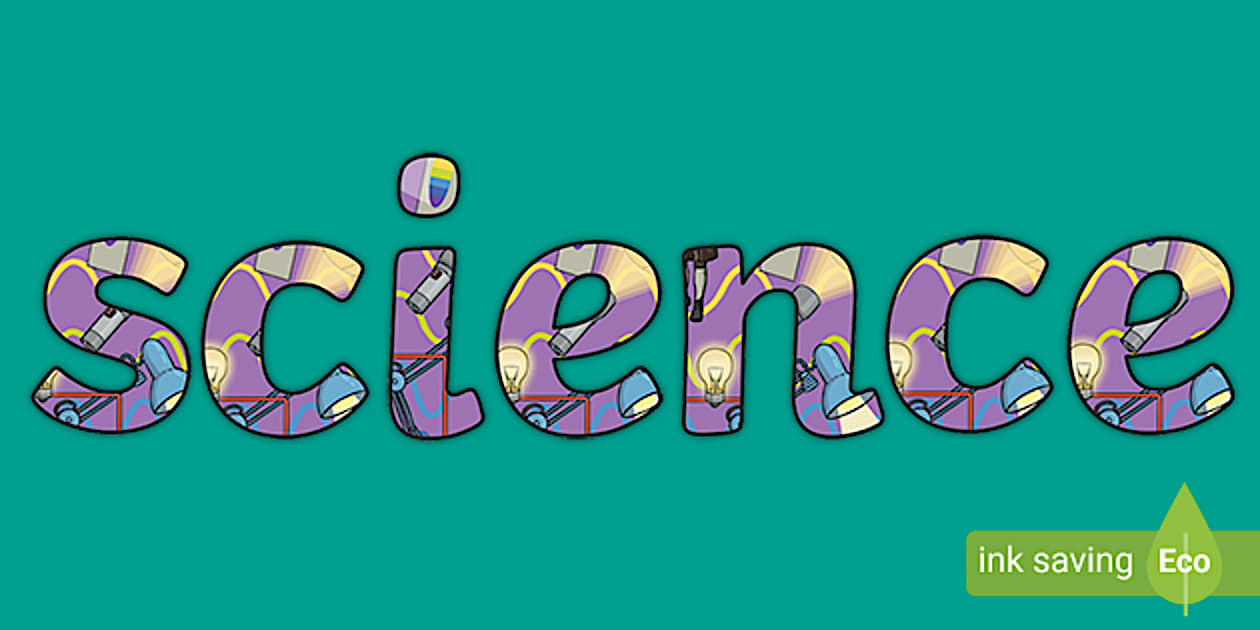 Year 5 Science Themed Display Lettering Resource Pack