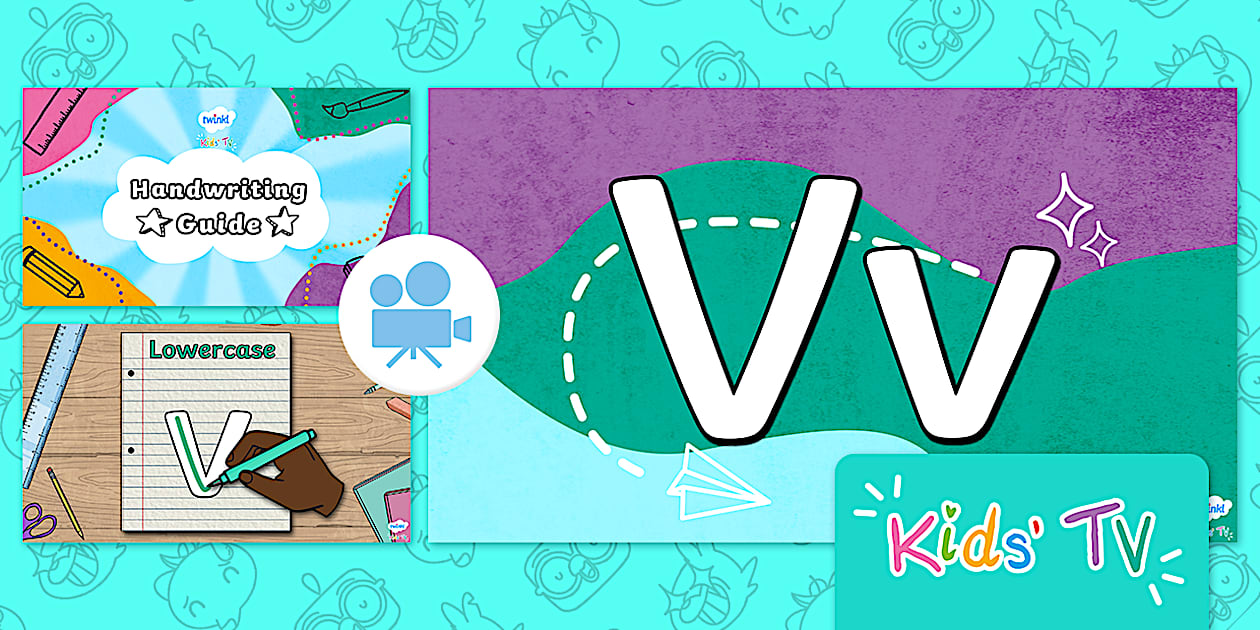 How to Write the Letter V | Handwriting Guide for Kids