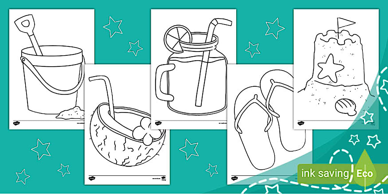 My First Summer Colouring Pack