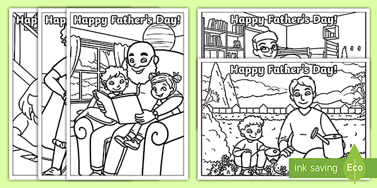 Father's Day Card | Downloadable Template Pack | Twinkl
