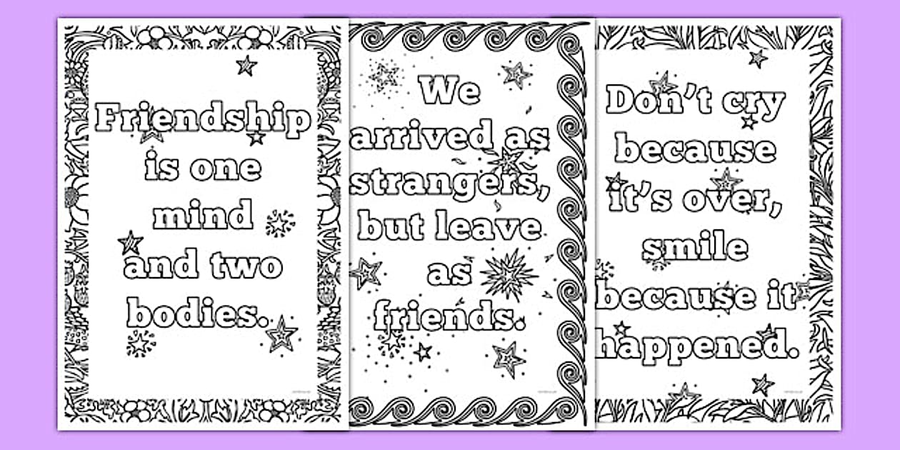 End of School Year Mindfulness Colouring Sheets - Twinkl