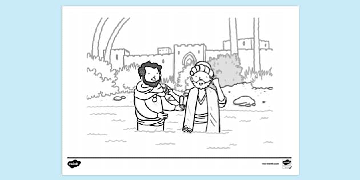 Saul Colouring Page - Primary Resources (teacher made)