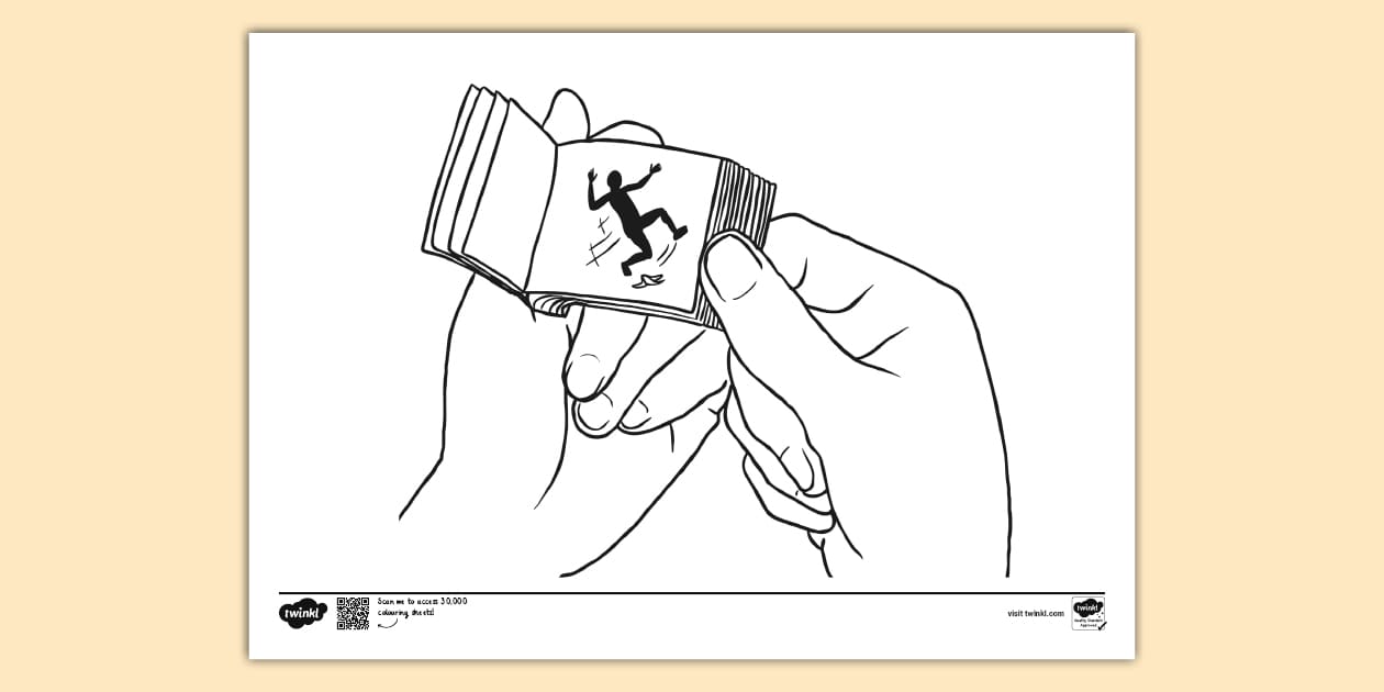Flip Book Colouring | Colouring Sheets (teacher made)
