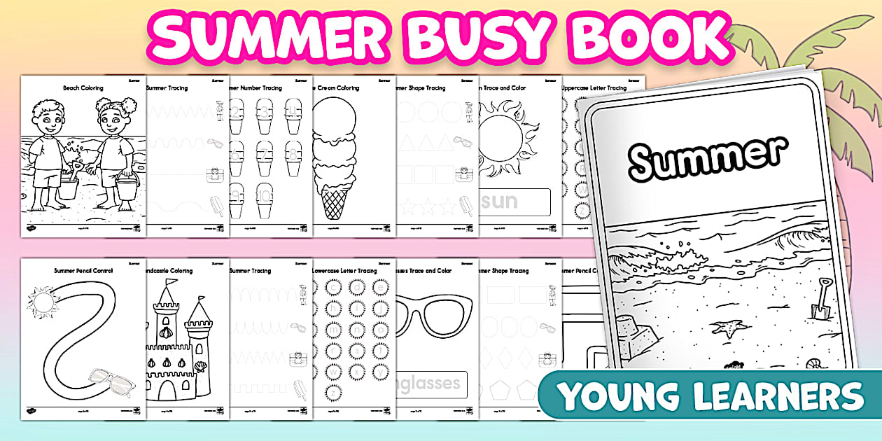 Preschool Printable Workbook (teacher made) - Twinkl