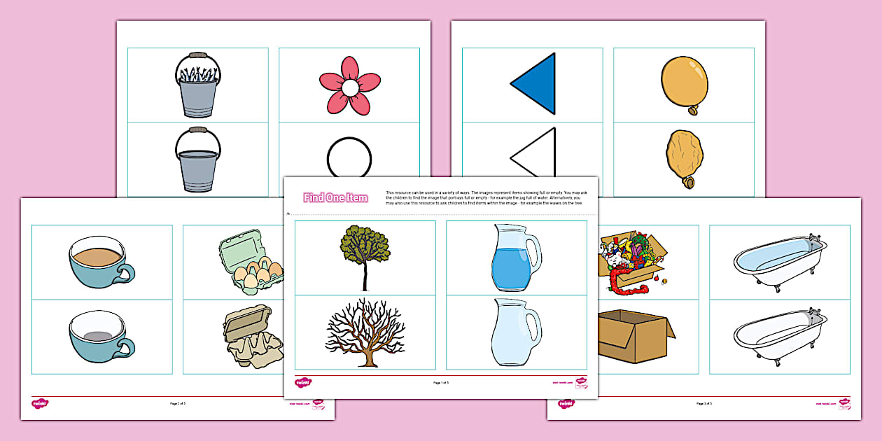 Identify One Item In This Picture | Send | Twinkl KS1 | Kindergarten
