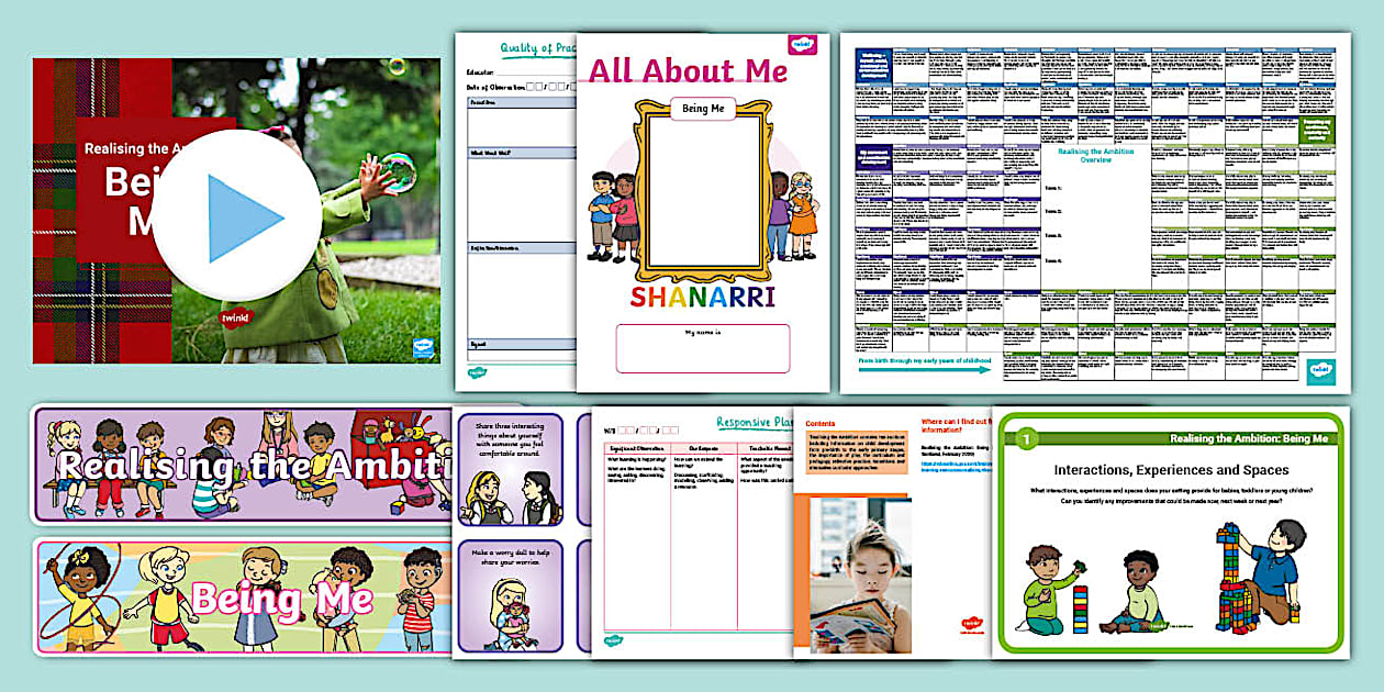 Realising the Ambition Resource Pack (teacher made) - Twinkl