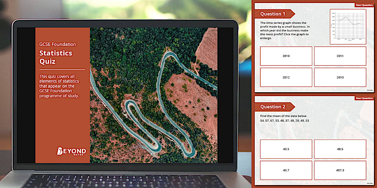 👉 Ultimate GCSE Foundation Statistics Quiz (teacher made)