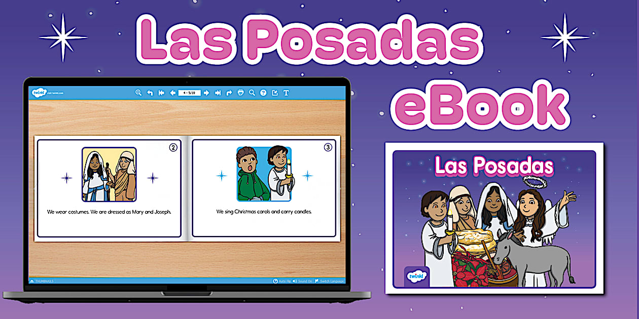 * NEW * Las Posadas Emergent Reader eBook
