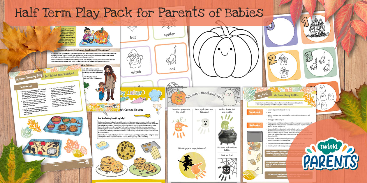 Half-Term Play Pack for Parents of Babies