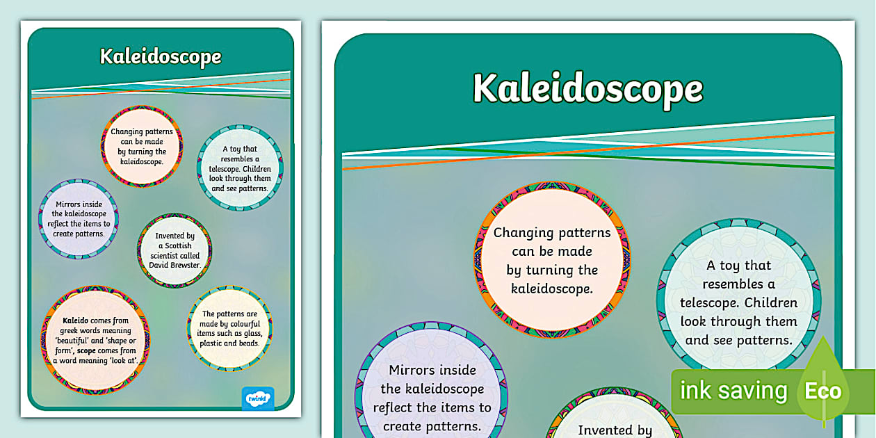 What is a Kaleidoscope? (teacher made) - Twinkl