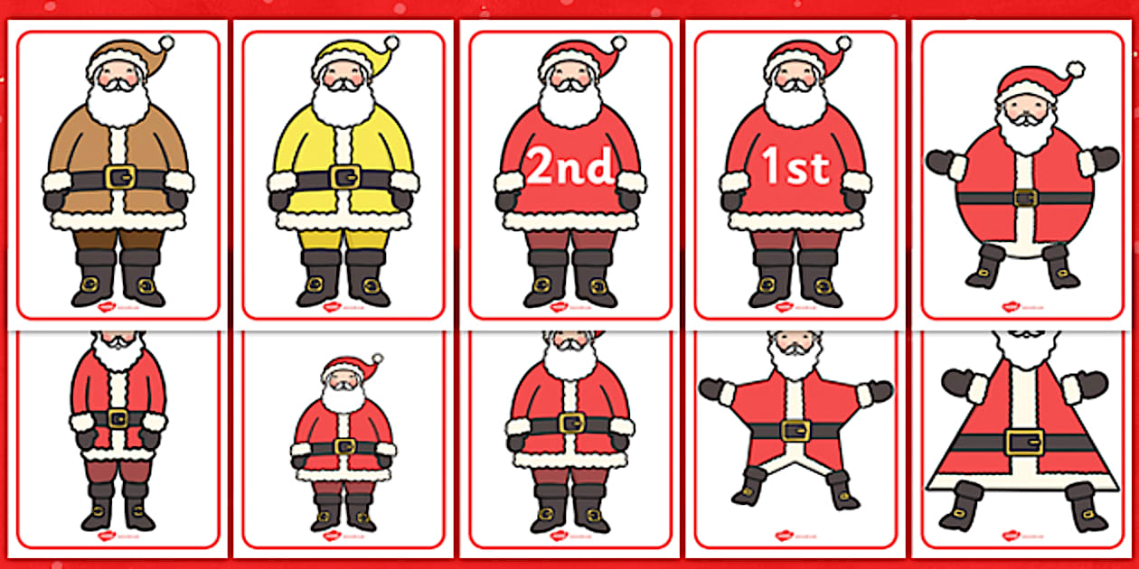 Santa Categorisation Activity Pack (Teacher-Made) - Twinkl