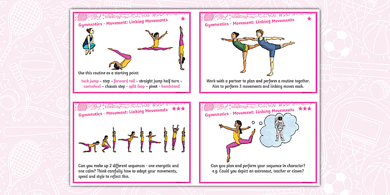 Grade 5 Term 3 Physical Education Gym Differentiation Cards