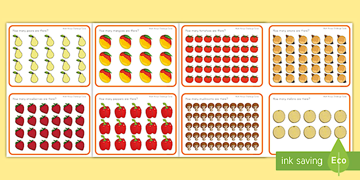 Second Grade Math Arrays Challenge Cards (teacher made)
