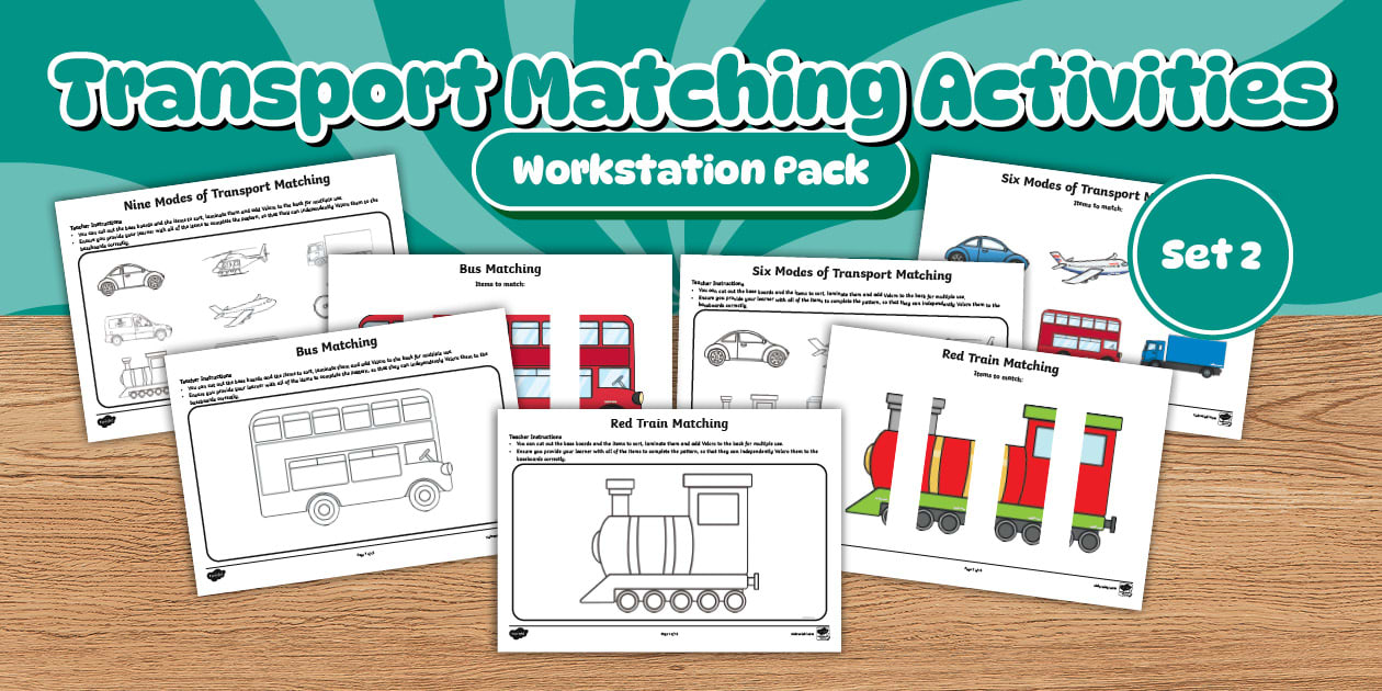 Workstation Activity: Transport Matching Set 2