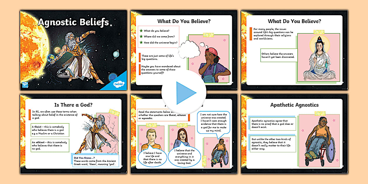 KS2 Agnostic Beliefs Powerpoint (Teacher-Made) - Twinkl