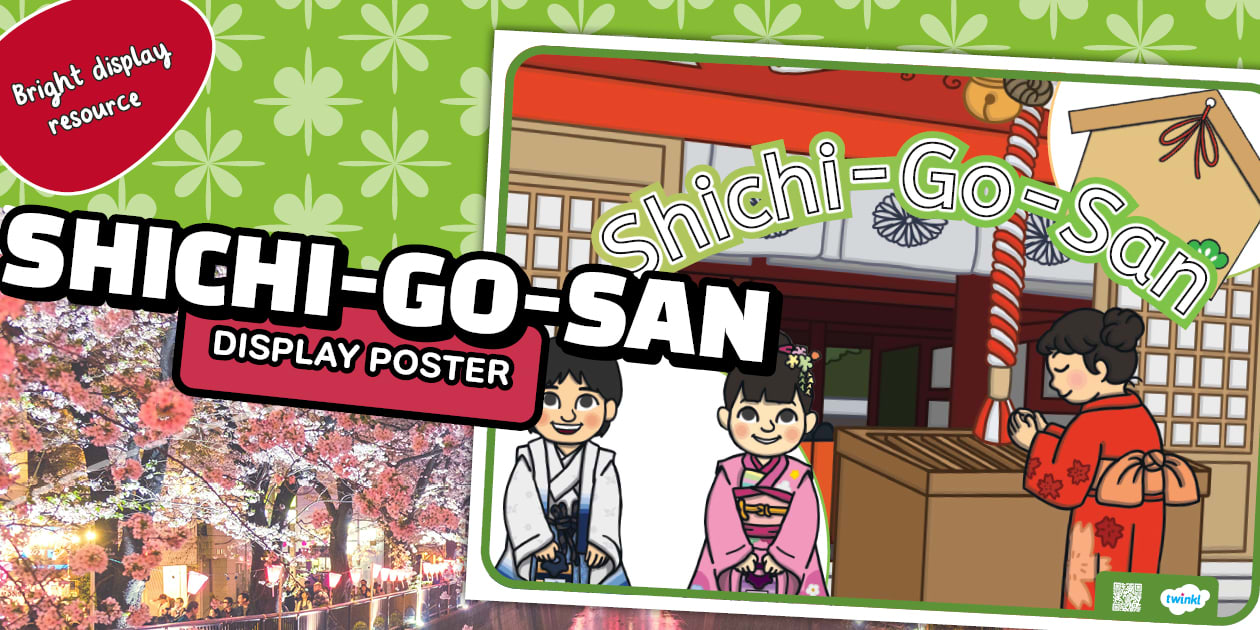 Shichi-Go-San Display Poster