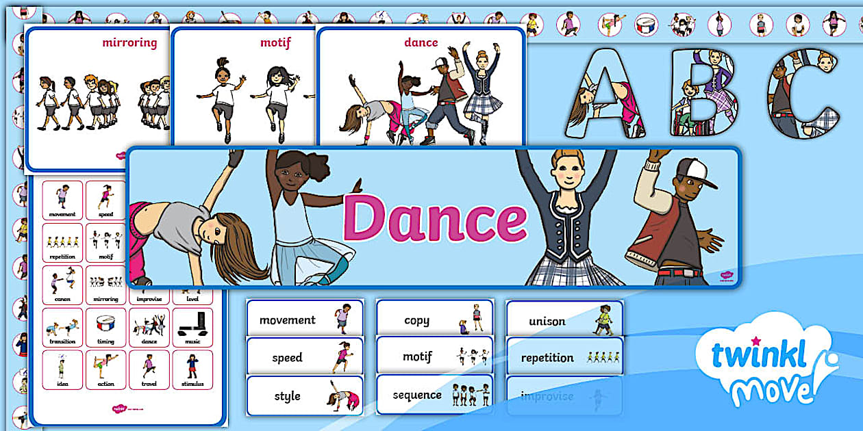👉 Dance Border and Display Resources - KS1 - Twinkl Move