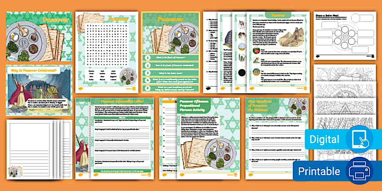 Passover Teaching Pack for Older Children (Teacher-Made)