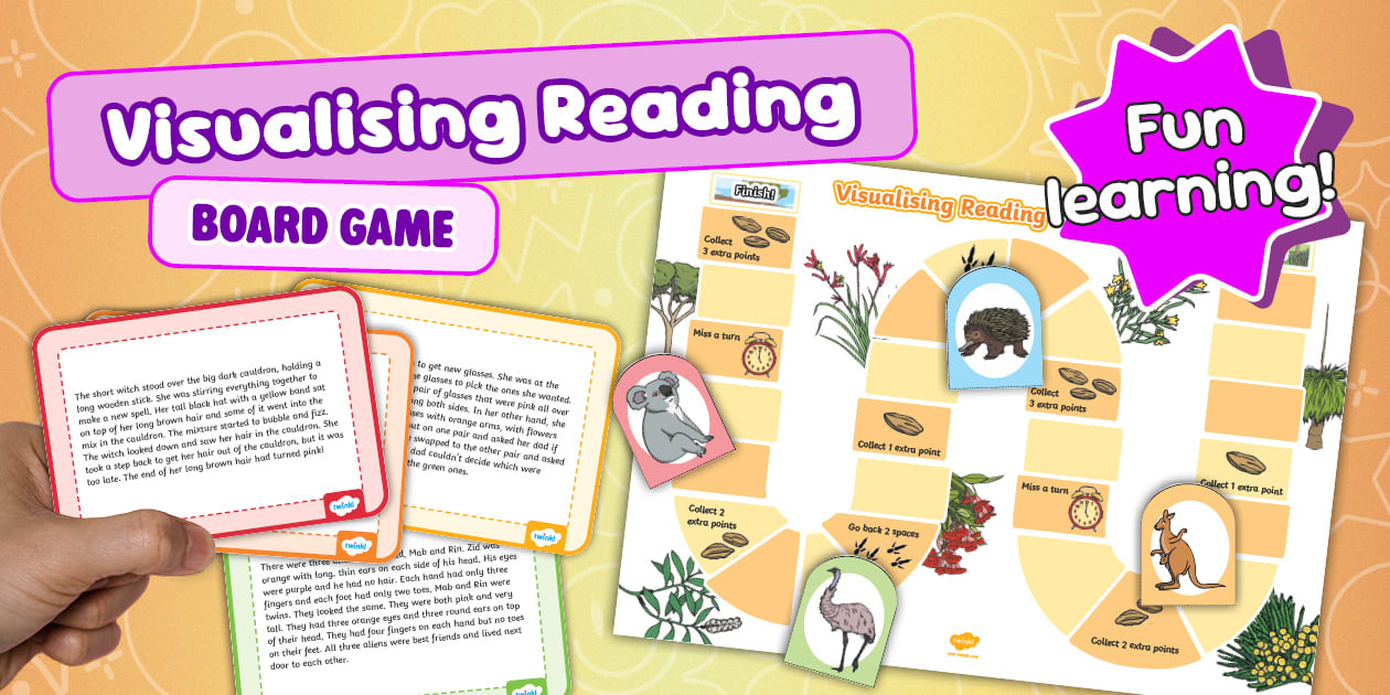 Visualising Reading Board Game - Engaging Learning