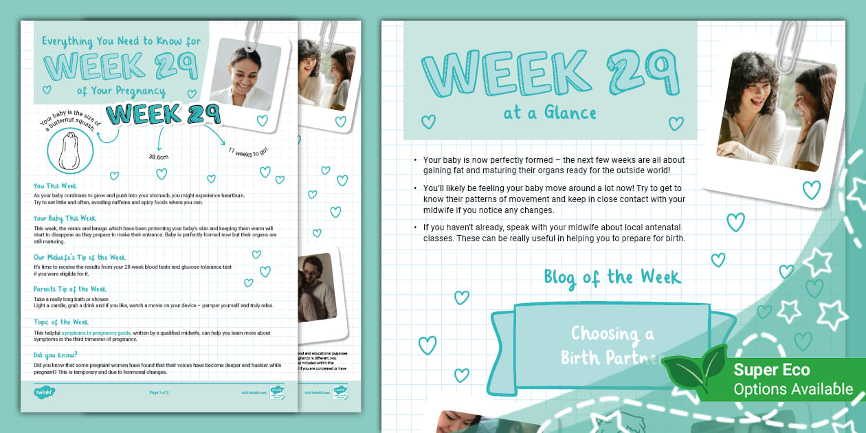 Everything You Need to Know for Week 29 of Your Pregnancy