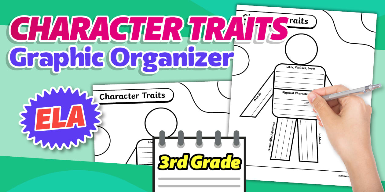 Character Traits for Third Graders Organizer | Twinkl USA