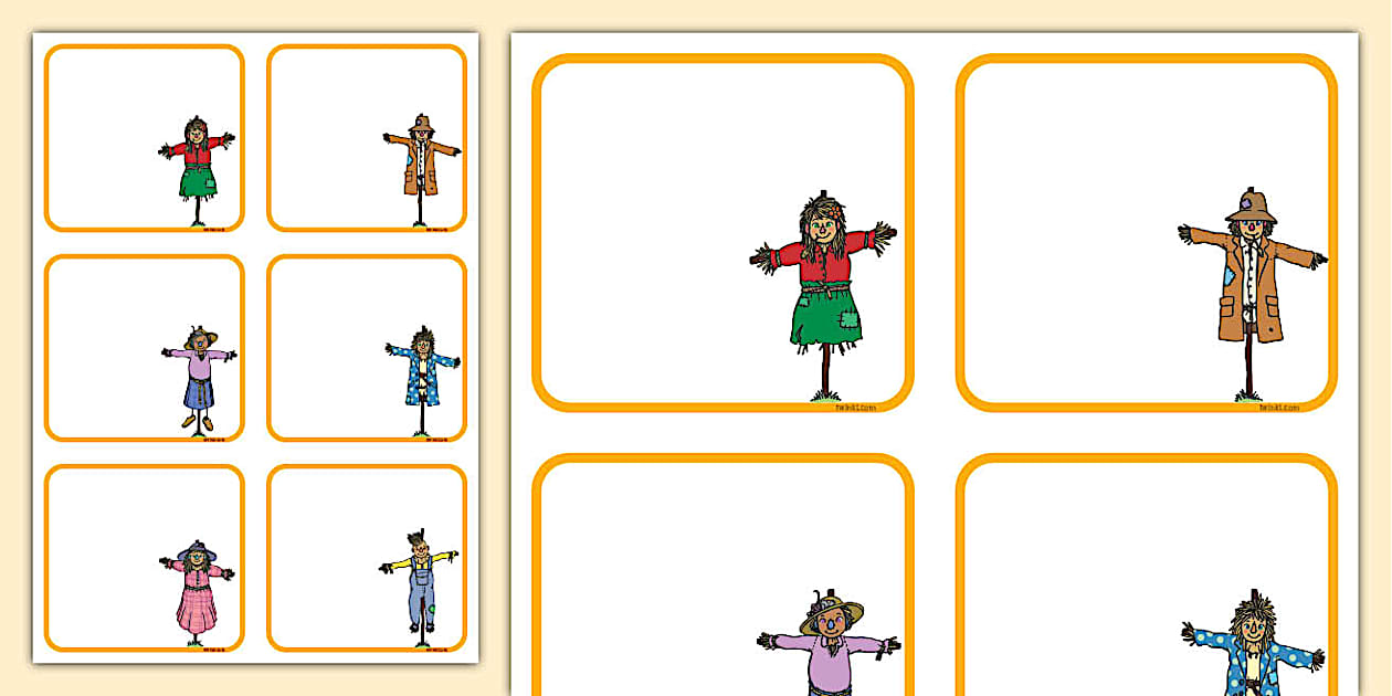 Scarecrow Peg Labels