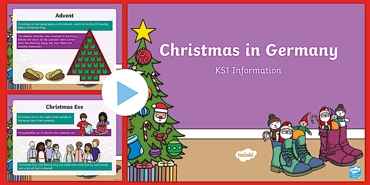 KS1 Christmas in Germany PowerPoint - Twinkl