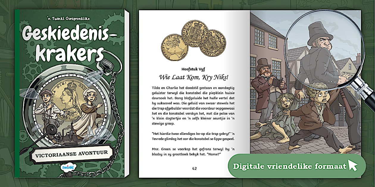 'n Twinkl Oorspronklike – Geskiedeniskrakers – Victoriaanse Avontuur ...