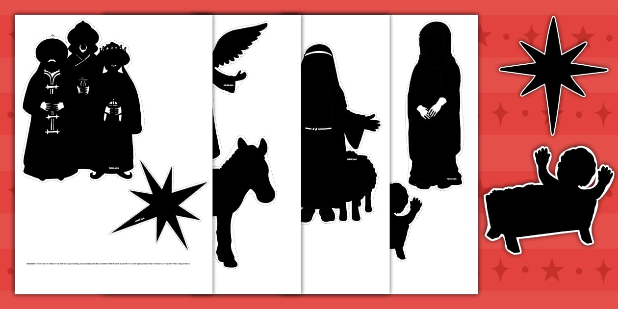 Nativity Shadow Puppets