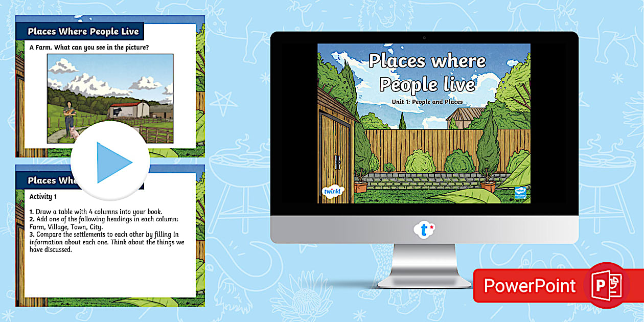 Grade 4 Geography: People and Places: Unit 1 (teacher made)