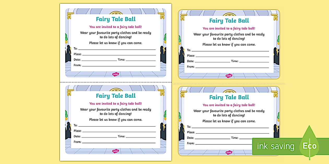 Ball Invitation Templates | Ready-made Masquerade Invitation