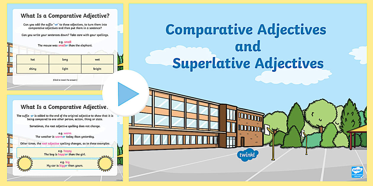 Using Comparative or Superlative Language | KS1 PowerPoint