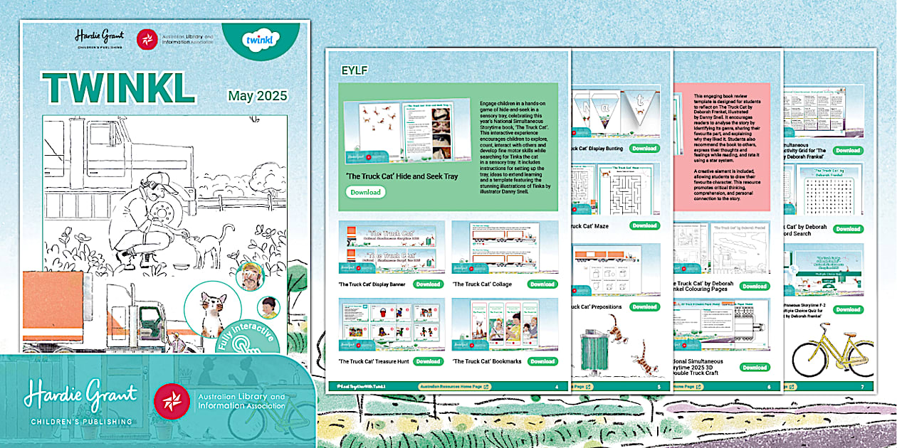 FREE! - National Simultaneous Storytime 2025 Interactive Inspiration ...