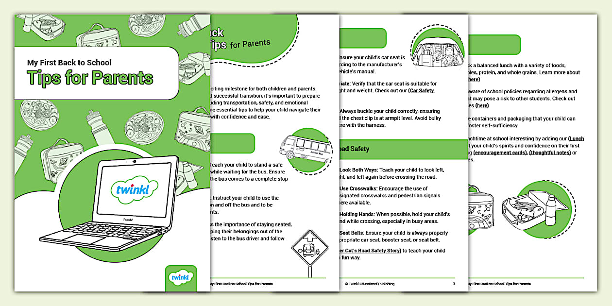 Back To School Help For Parents | Twinkl | Back To School