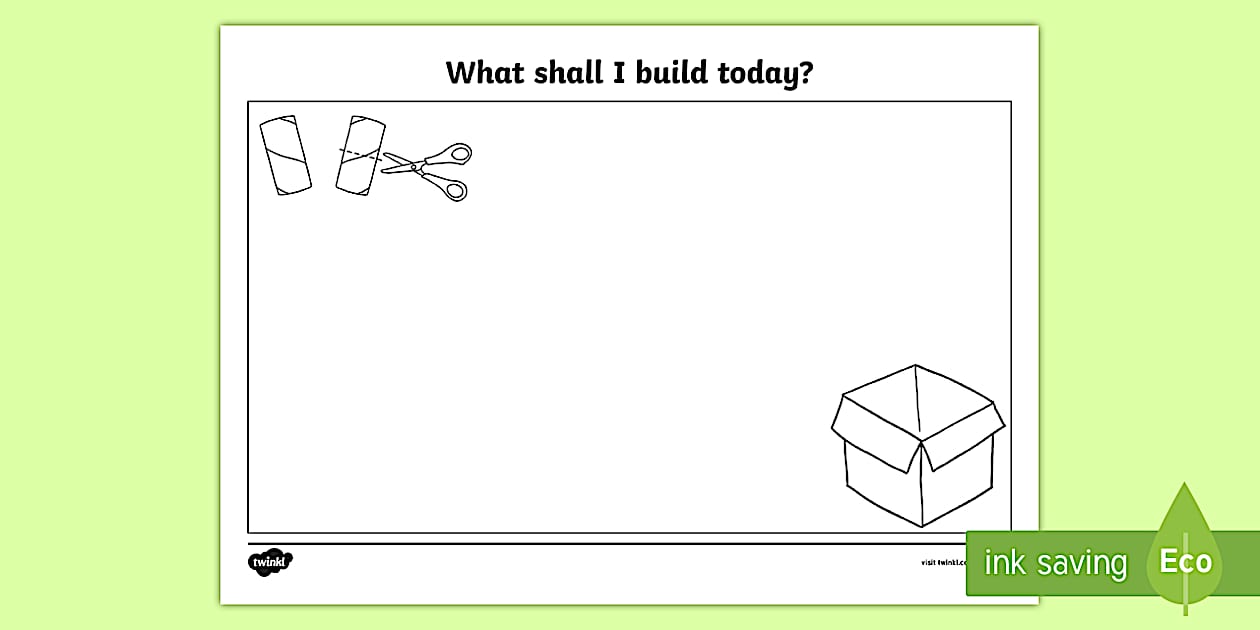 Editable Deconstructed Role-Play Design Activity - Twinkl
