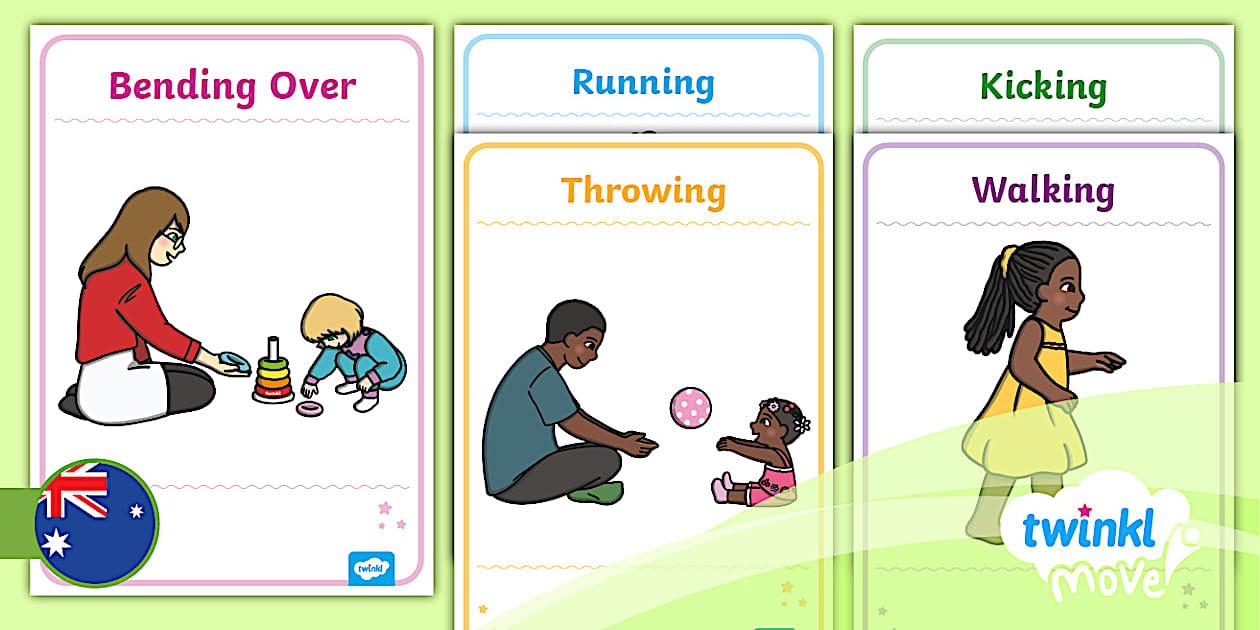 Fundamental Movement Display Posters 2 to 3 Years