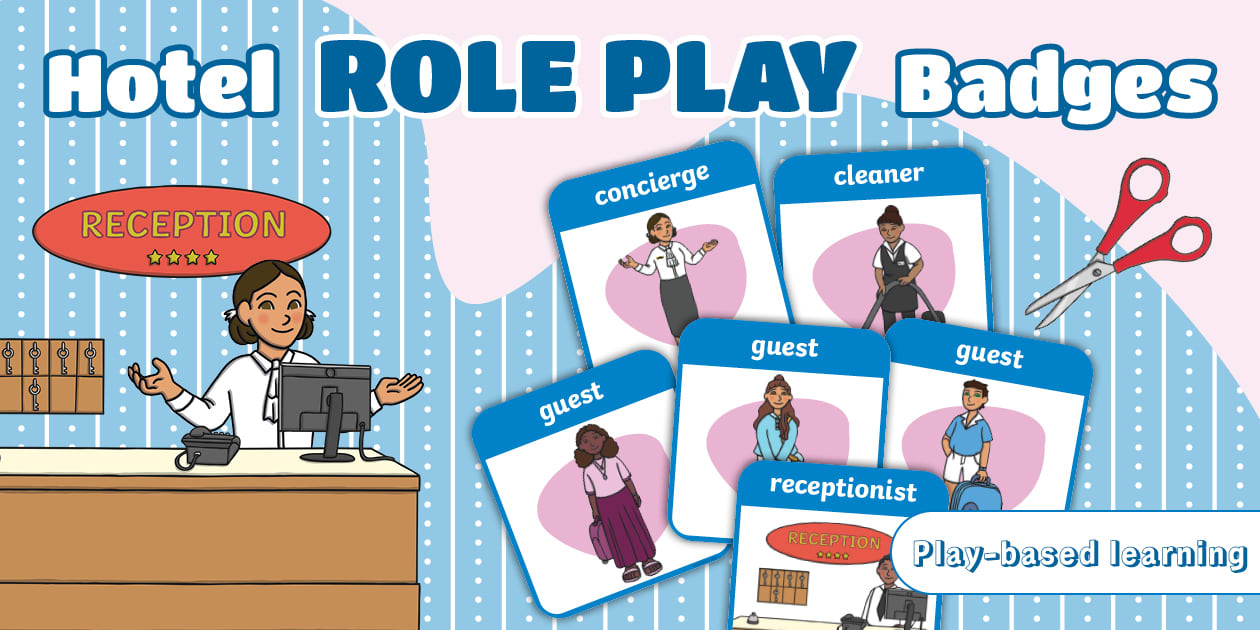 Hotel Role Play Badges