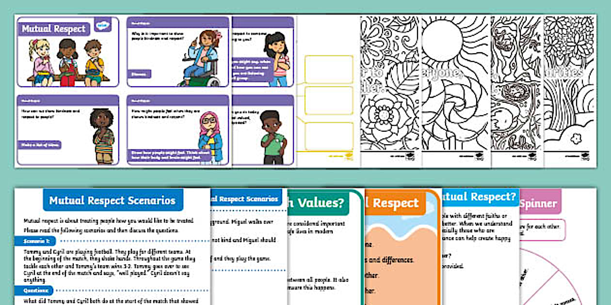 Mutual Respect Resource Pack (teacher made) - Twinkl