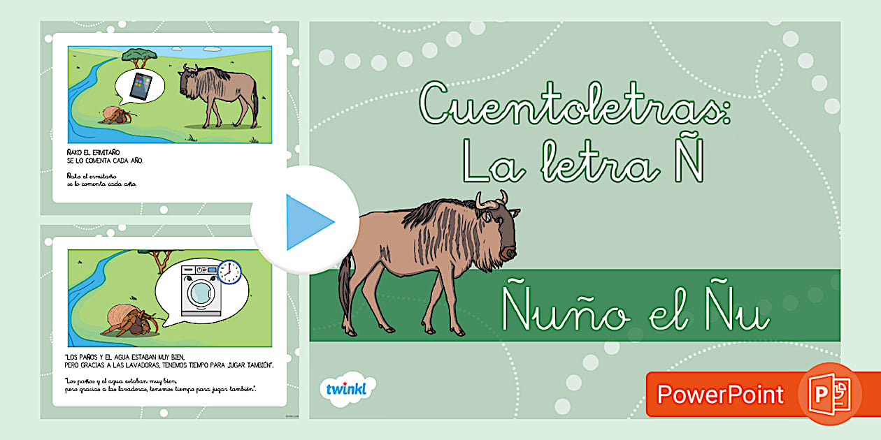 Cuentoletras: La letra Ñ