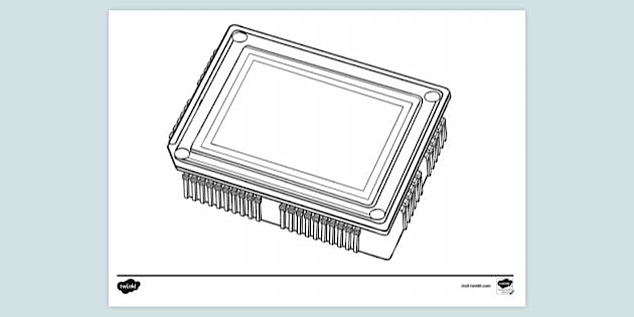 Image Sensor Colouring | Colouring Sheets (teacher made)