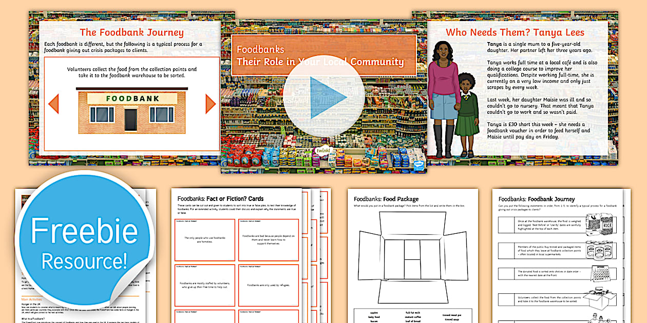 Understanding Foodbanks Lesson Pack
