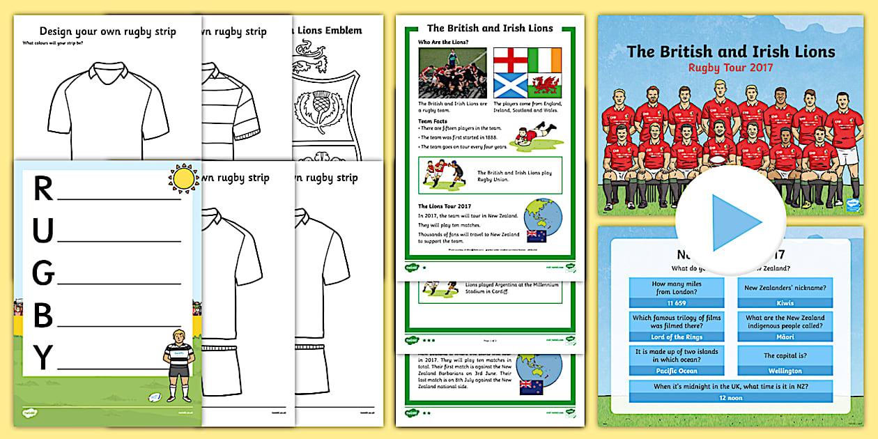 KS1 The Lions Tour Resource Pack