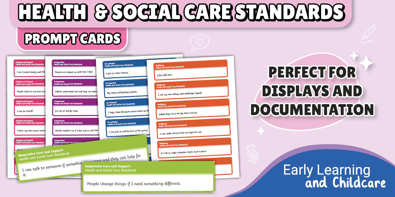 Health and Social Care Standards Child-Friendly Prompt Cards