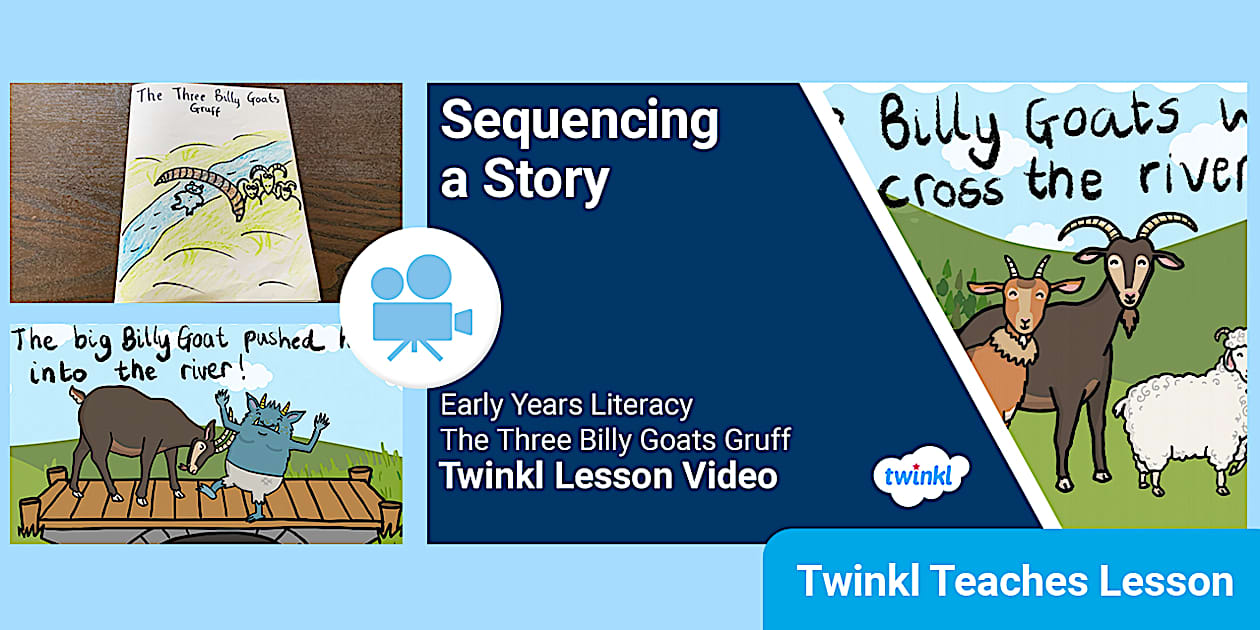 EYFS Literacy | Sequencing a Story (Hecho por educadores)