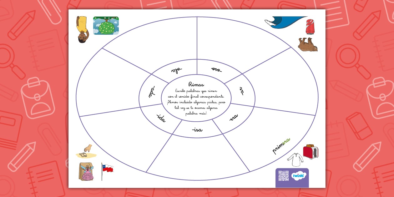 Guía de Trabajo: Rueda - Juego de Rimas I en Equipo