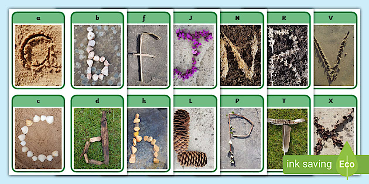 NSW Nature-Themed Alphabet Display Posters (teacher made)