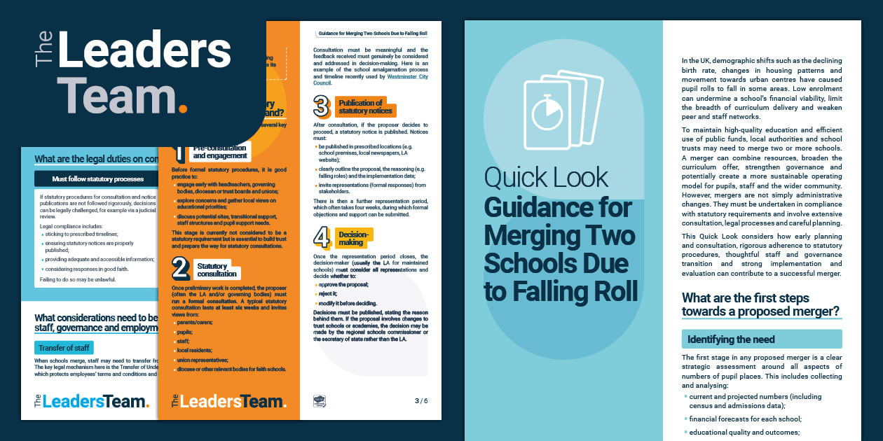 Merge Schools Guide